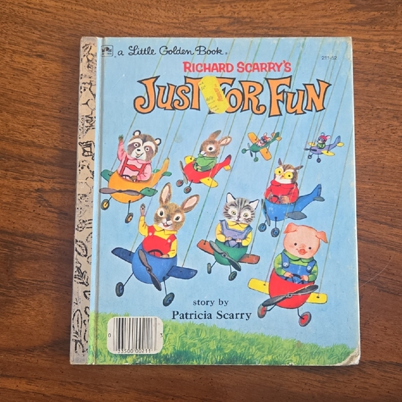 Toys | Richard Scarrys Just For Fun 196 Childrens Book 636 | Poshmark